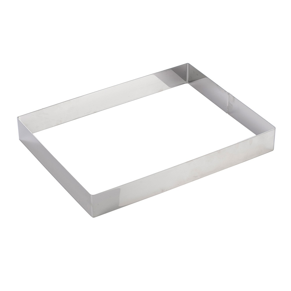 Martellato 11H5L40 Stainless Steel Rectangle Pastry Cake Ring 403 x...