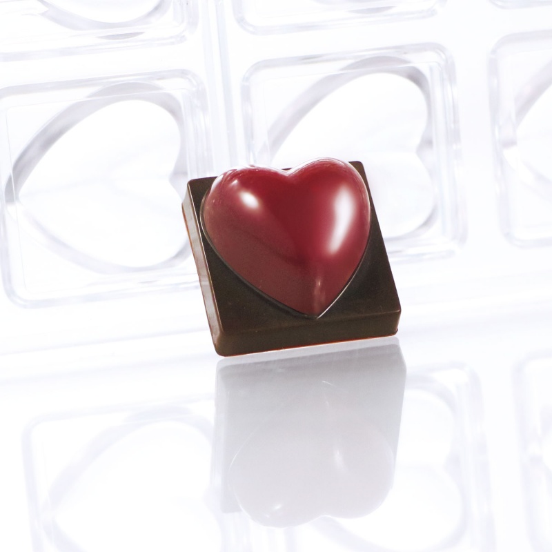 Martellato MA1062 Professional Polycarbonate VIP Heart Beat Praline...