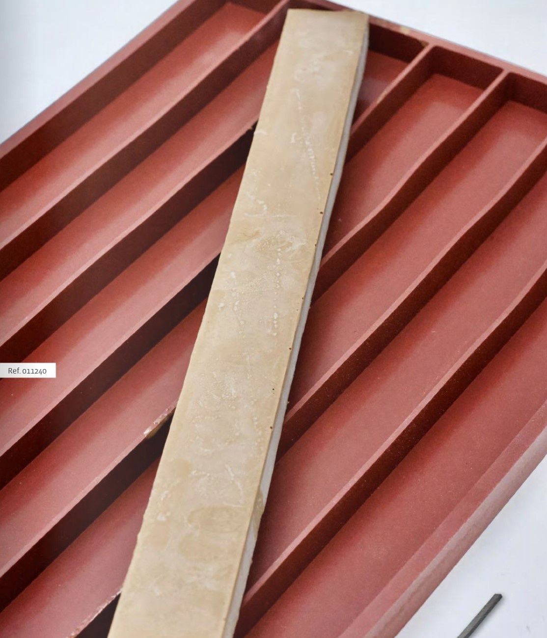 Mae 011240 SILMAE Professional Silicone Pastry Mold - Long Flat Rec...