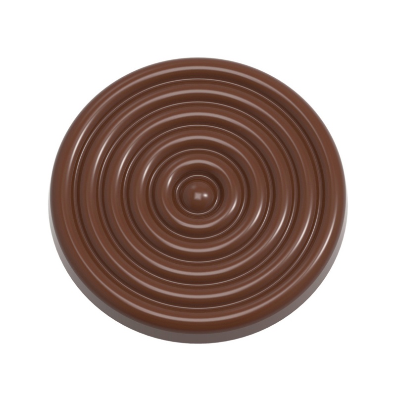 Chocolate World CW12117 Polycarbonate Ring of Saturn Caraque Chocol...