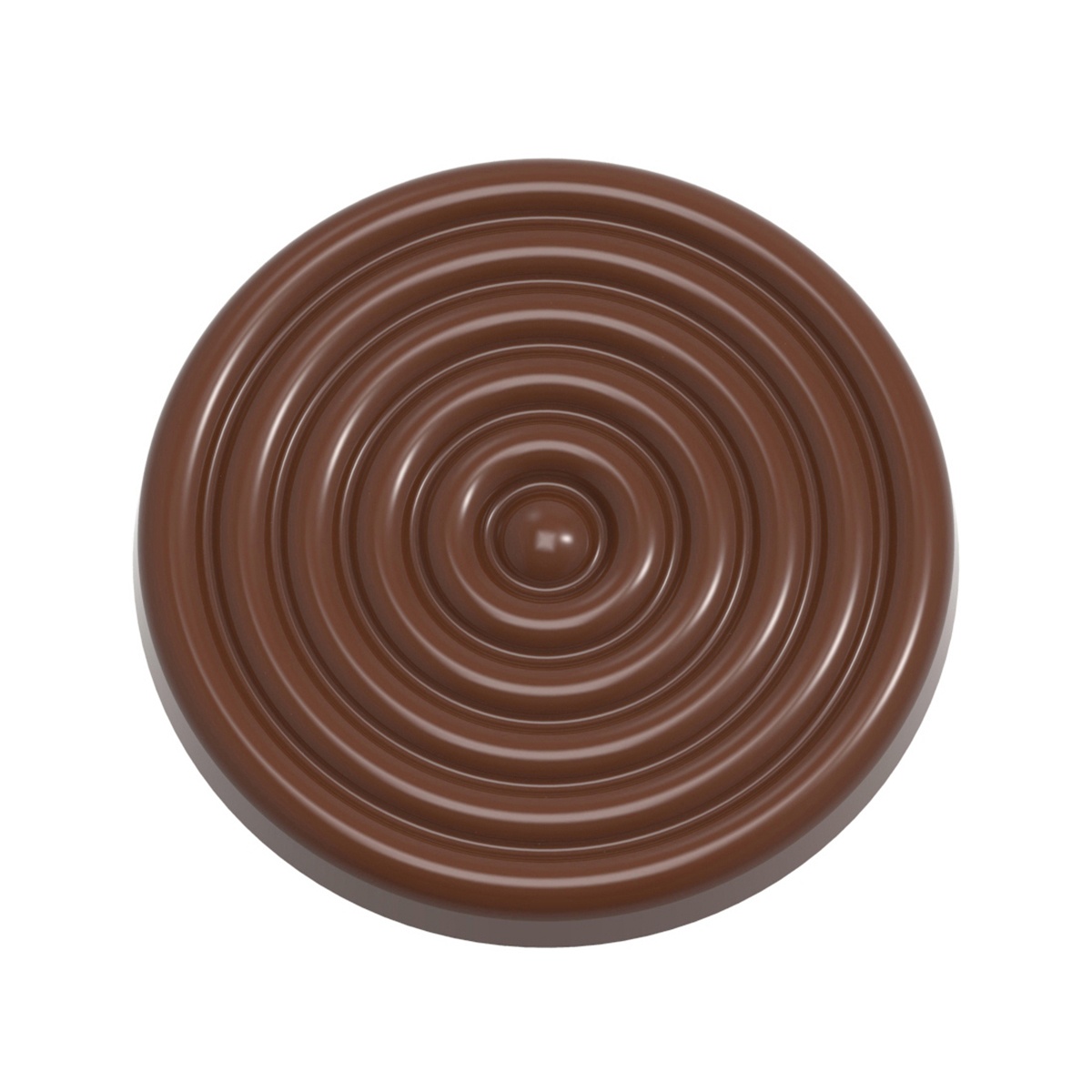 Chocolate World CW12117 Polycarbonate Ring of Saturn Caraque Chocol...