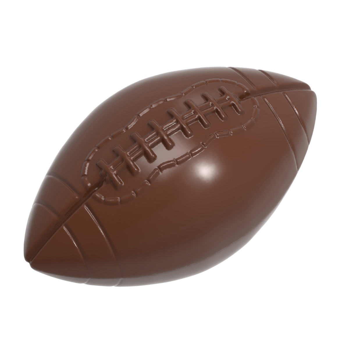 Chocolate World CW12099 Polycarbonate Football Chocolate Praline Mo...