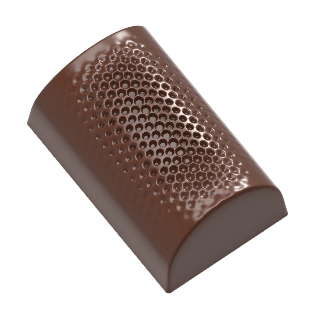 Chocolate World CW12098 Polycarbonate Mini Buche with Grid Texture ...