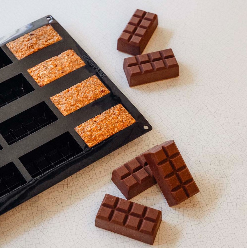 Pavoni PX43106 Pavoflex Professional Silicone Mold - Tablette by Cé...