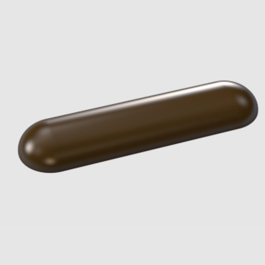 Pastry Chef's Boutique PCB900 Polycarbonate Long Eclair Shaped Turr...