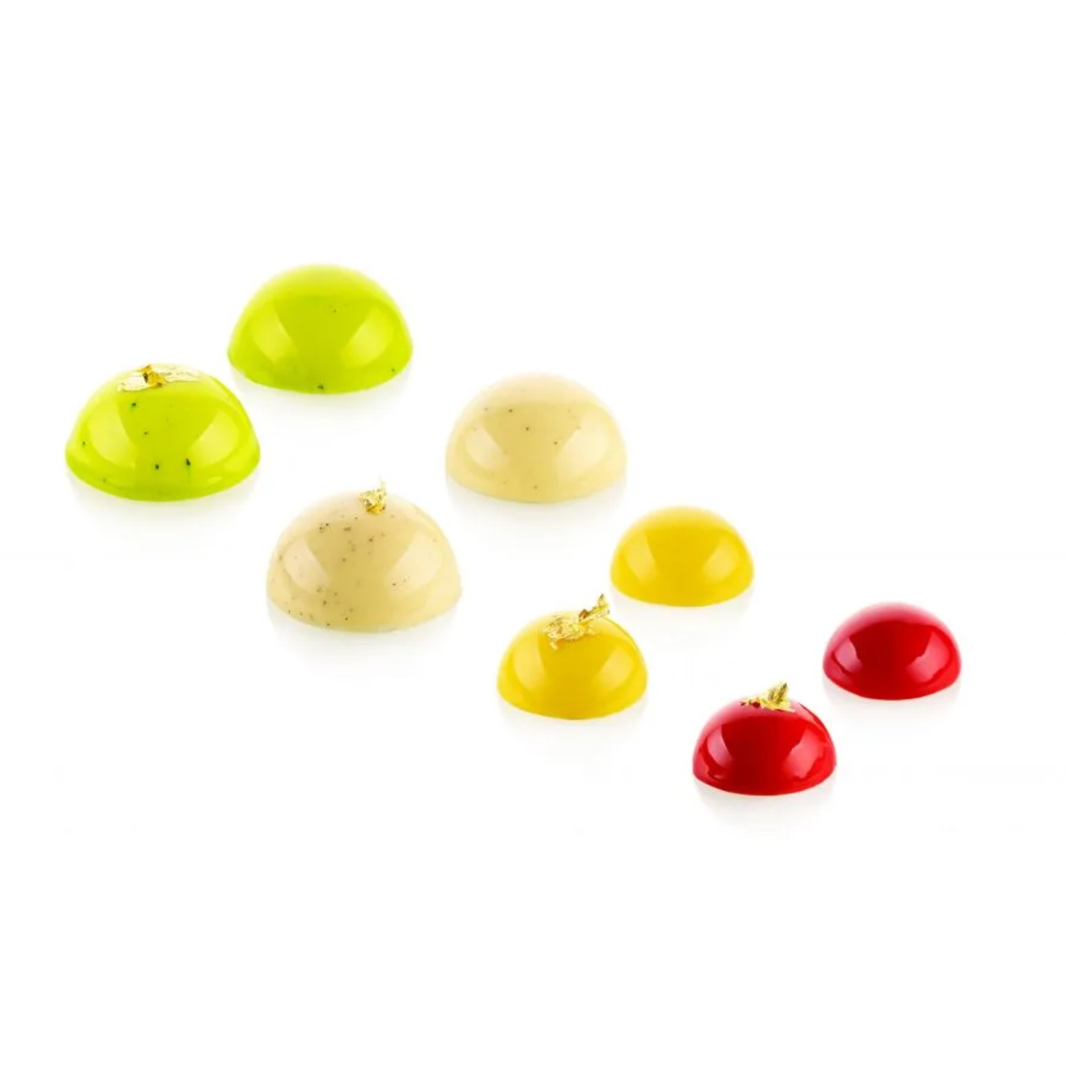 36.535.00.0060 Silikomart SF535 Half Sphere Dome Silicone Mold - ø3...