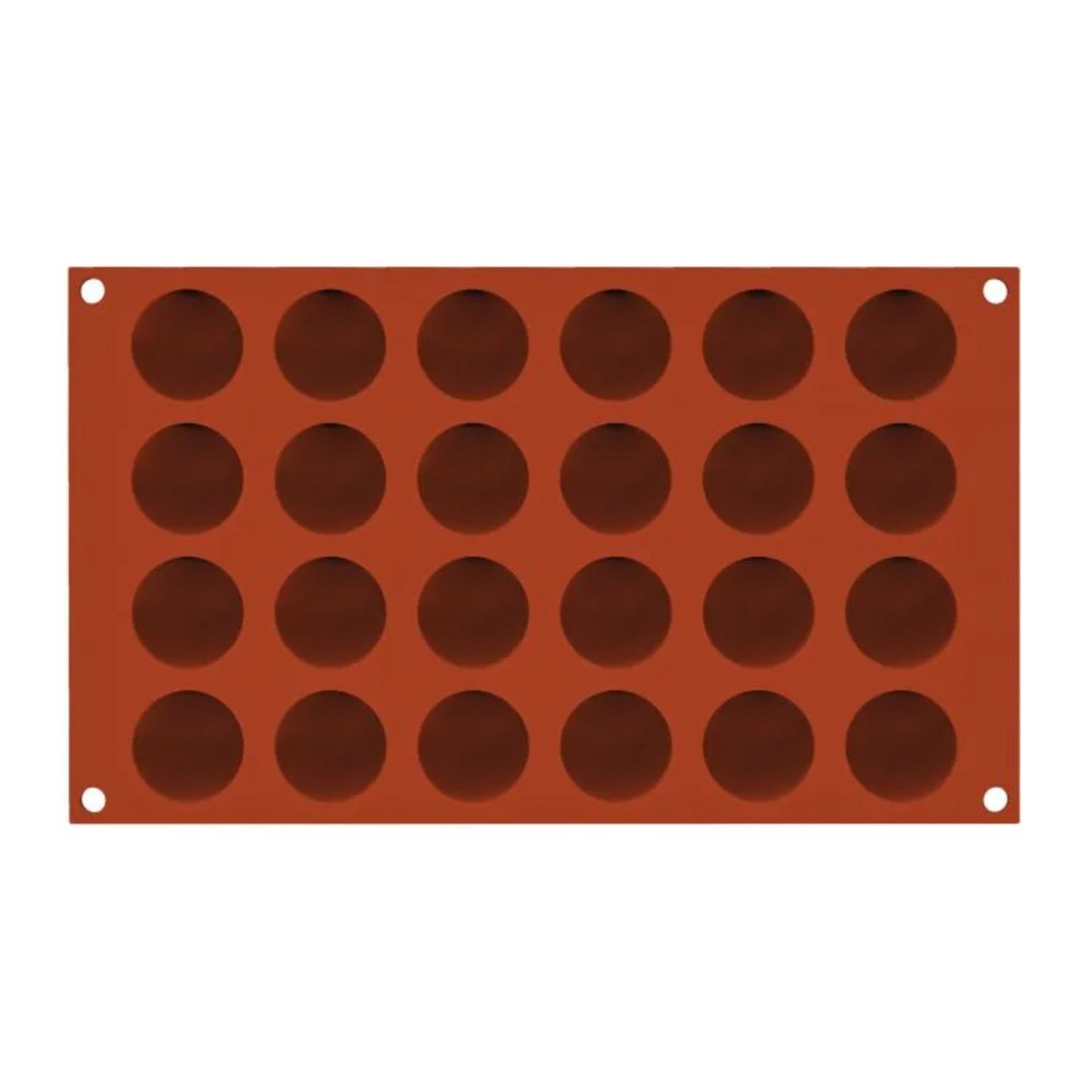 36.535.00.0060 Silikomart SF535 Half Sphere Dome Silicone Mold - ø3...