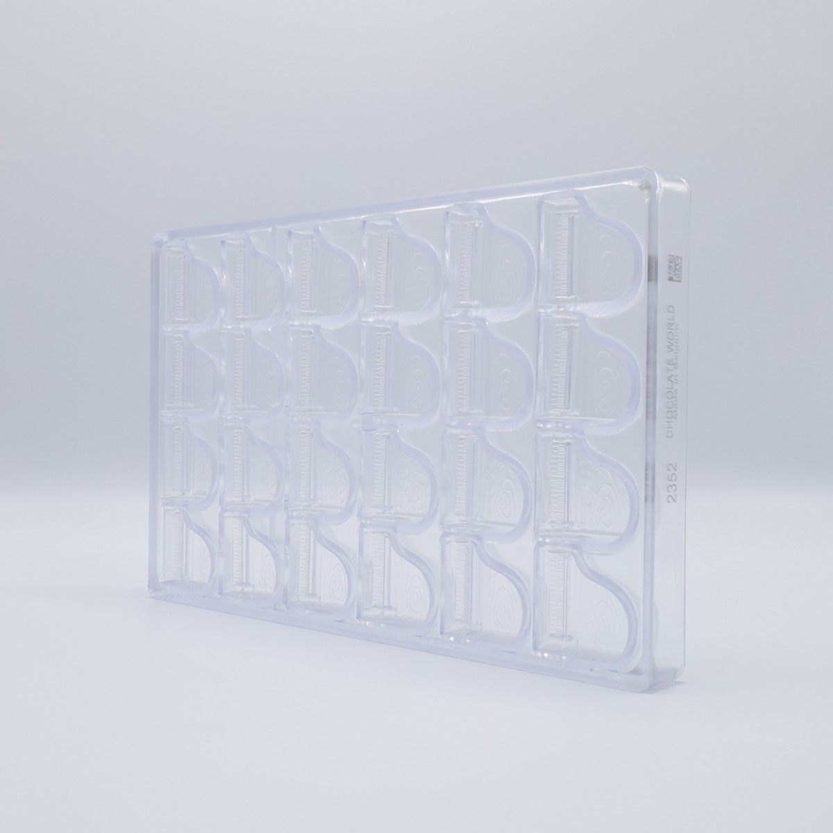 Chocolate World CW2352 Polycarbonate Piano Chocolate Mold - 37mm x ...