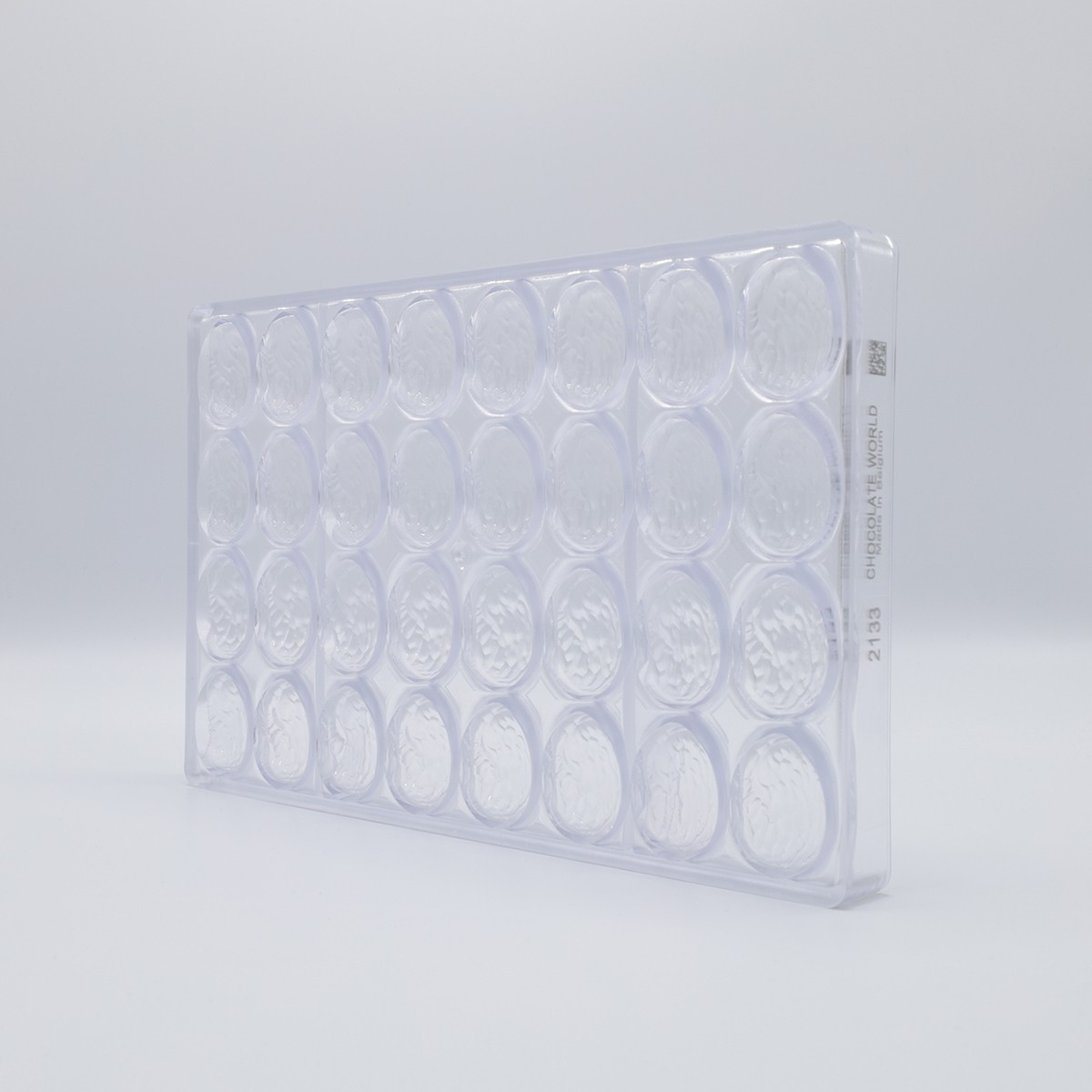 Chocolate World CW2133 Polycarbonate Walnut Chocolate Mold - 38mm x...