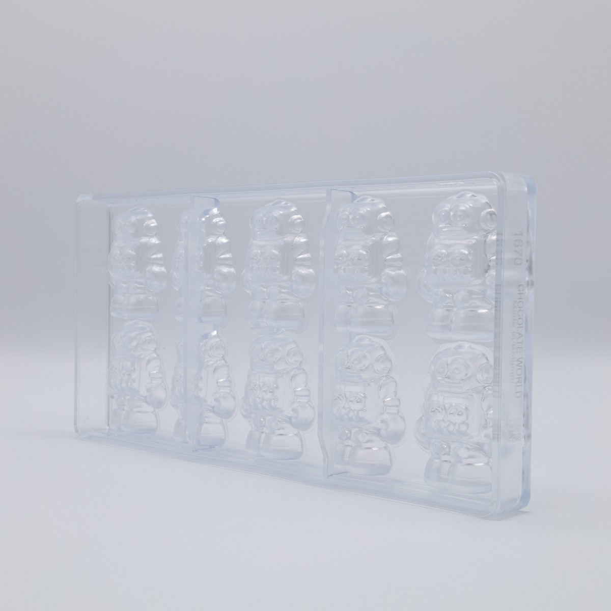 Chocolate World CW1670 Polycarbonate Robot Chocolate Mold - 55mm x ...