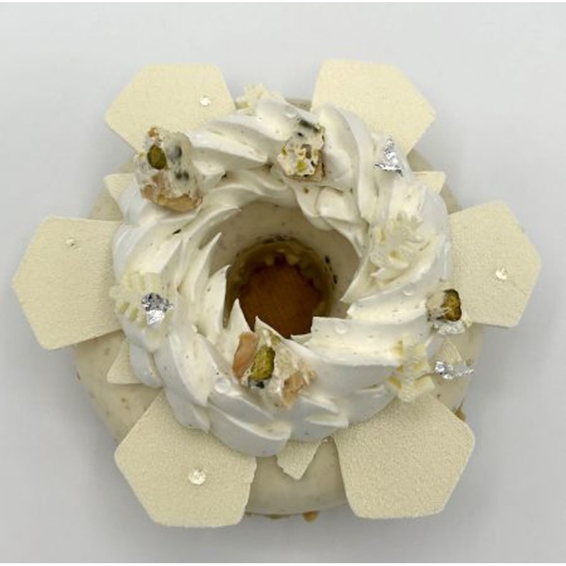 Mae 012460 SILMAE Professional Silicone Pastry Mold - Bagel - Ø 89m...