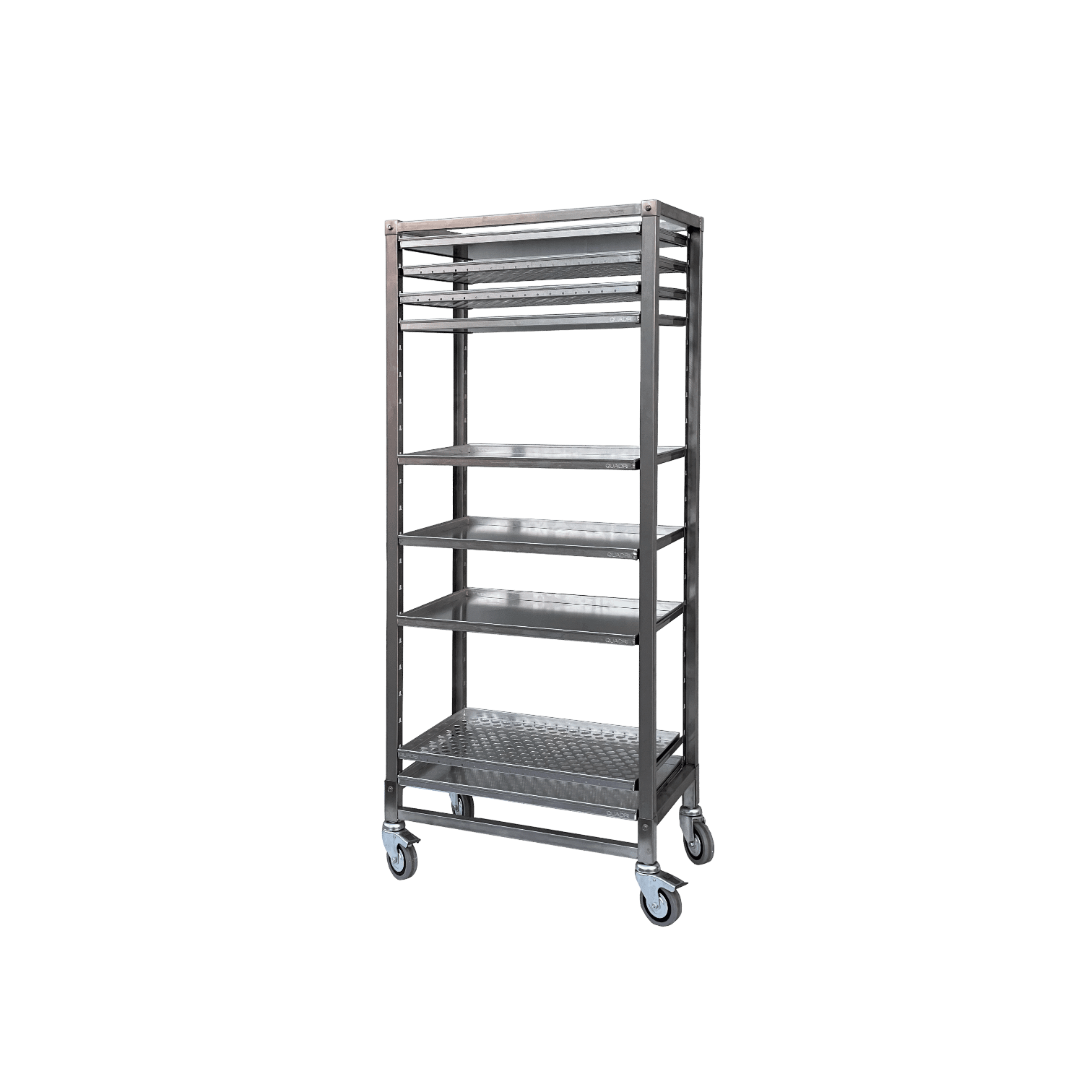 CARR60 Smart Tray Trolley with Adjustable Guides and Anti-Release S...