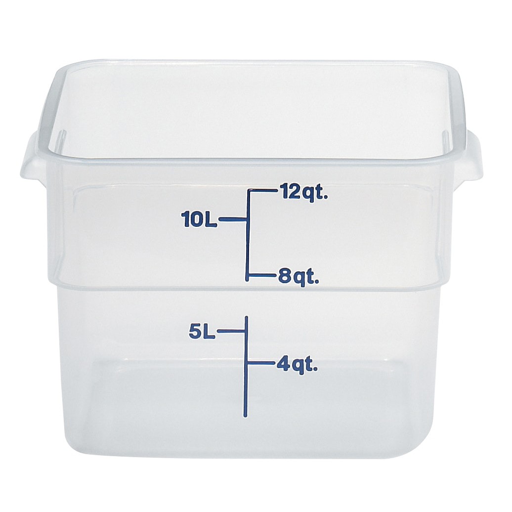 Cambro 12SFSPP Cambro Classic Camsquares Food Storage Container - 1...