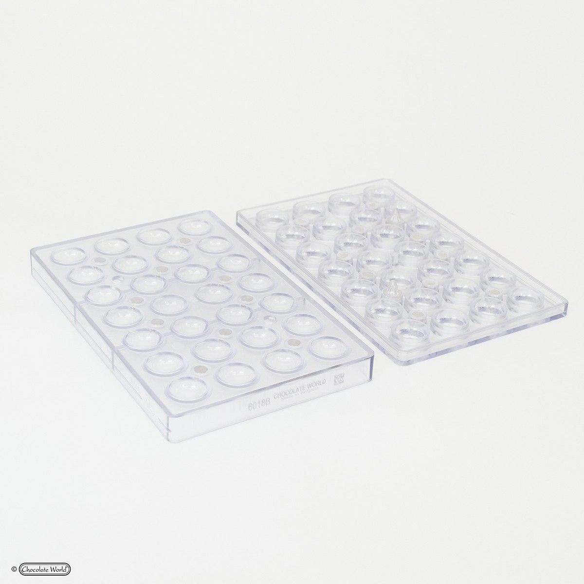 Chocolate World CW6018 Chocolate Truffles Mold - 27x29mm - 12.5gr