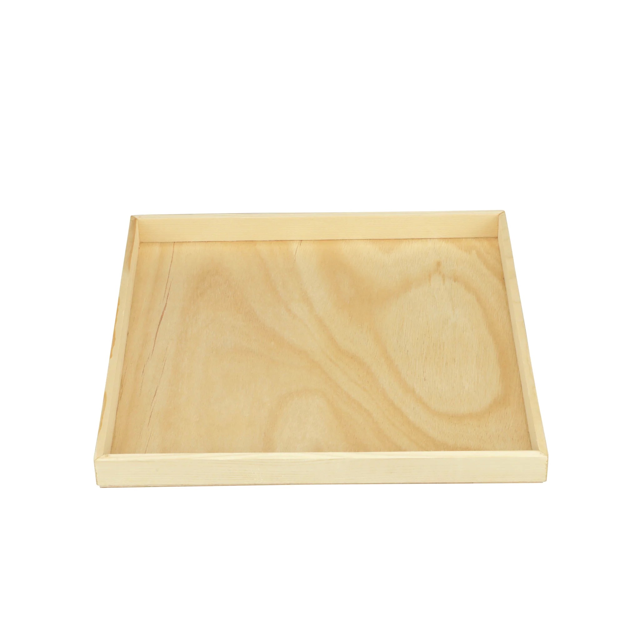 Pastry Chef's Boutique PCB-VT-WUD-10x10 10'' x 10'' Wooden Solid Sq...