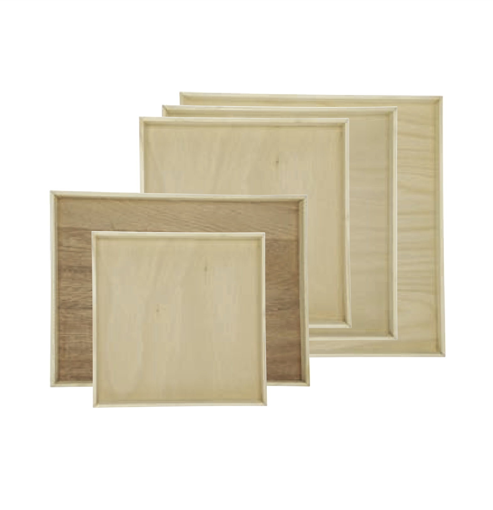 Pastry Chef's Boutique PCB-VT-WUD-16x16 16'' x 16'' Wooden Solid Sq...