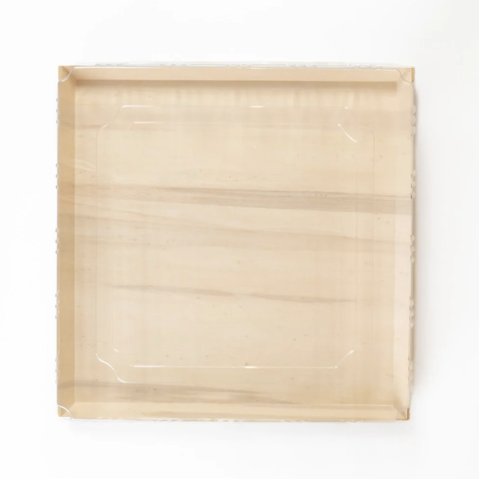 Pastry Chef's Boutique PCB-TG-CT-12X12 12'' x 12'' Balsa Wood Tray ...