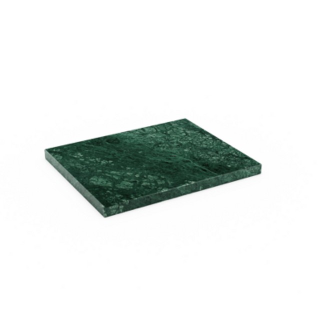 Craster BU_FT0072 Craster Flow Green Marble 1.2 Plinth 218ø × 25 mm
