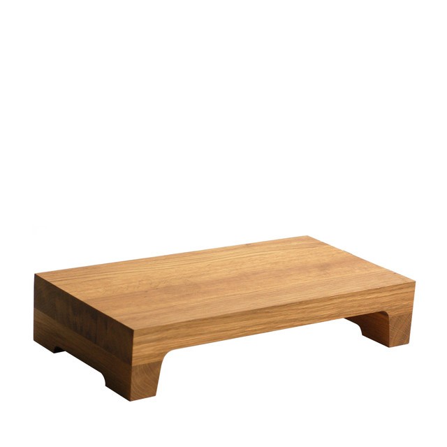 Craster BO_BBORL Craster Long Oak Patisserie Riser 400 × 210 × 80 mm
