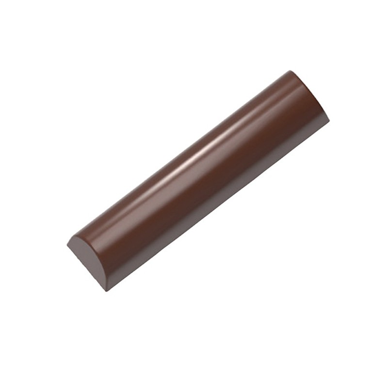 Chocolate World CW12159 Polycarbonate Rounded Chocolate Snack Bar M...