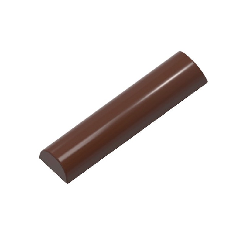 Chocolate World CW12130 Polycarbonate Rounded Chocolate Snack Bar M...