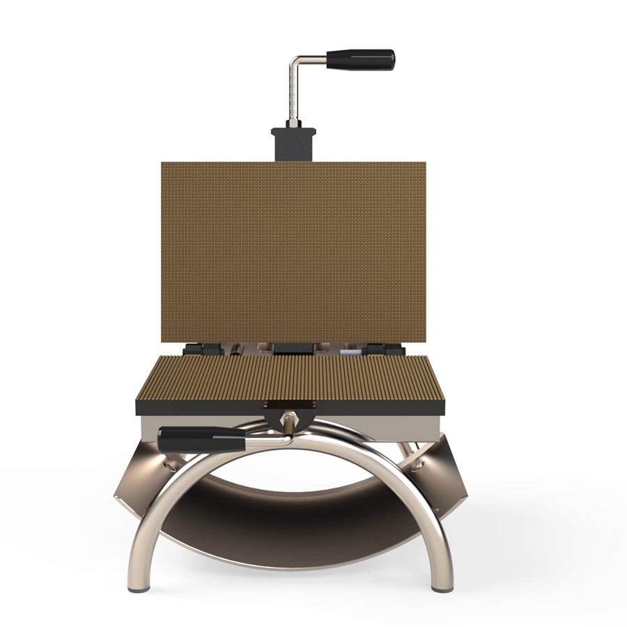 GFG Belgian High Quality Cast Iron Electric Waffle Iron for fine ga...