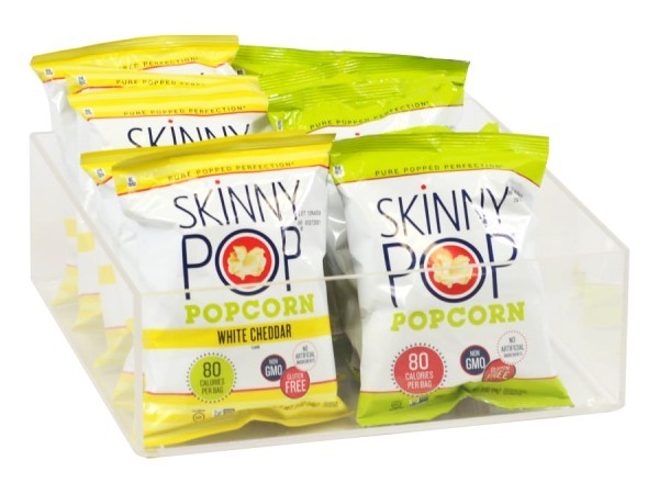 Cal-Mil 22317-4-12 Cal-Mil Modular 12" x 12" x 4" Clear Acrylic Dis...