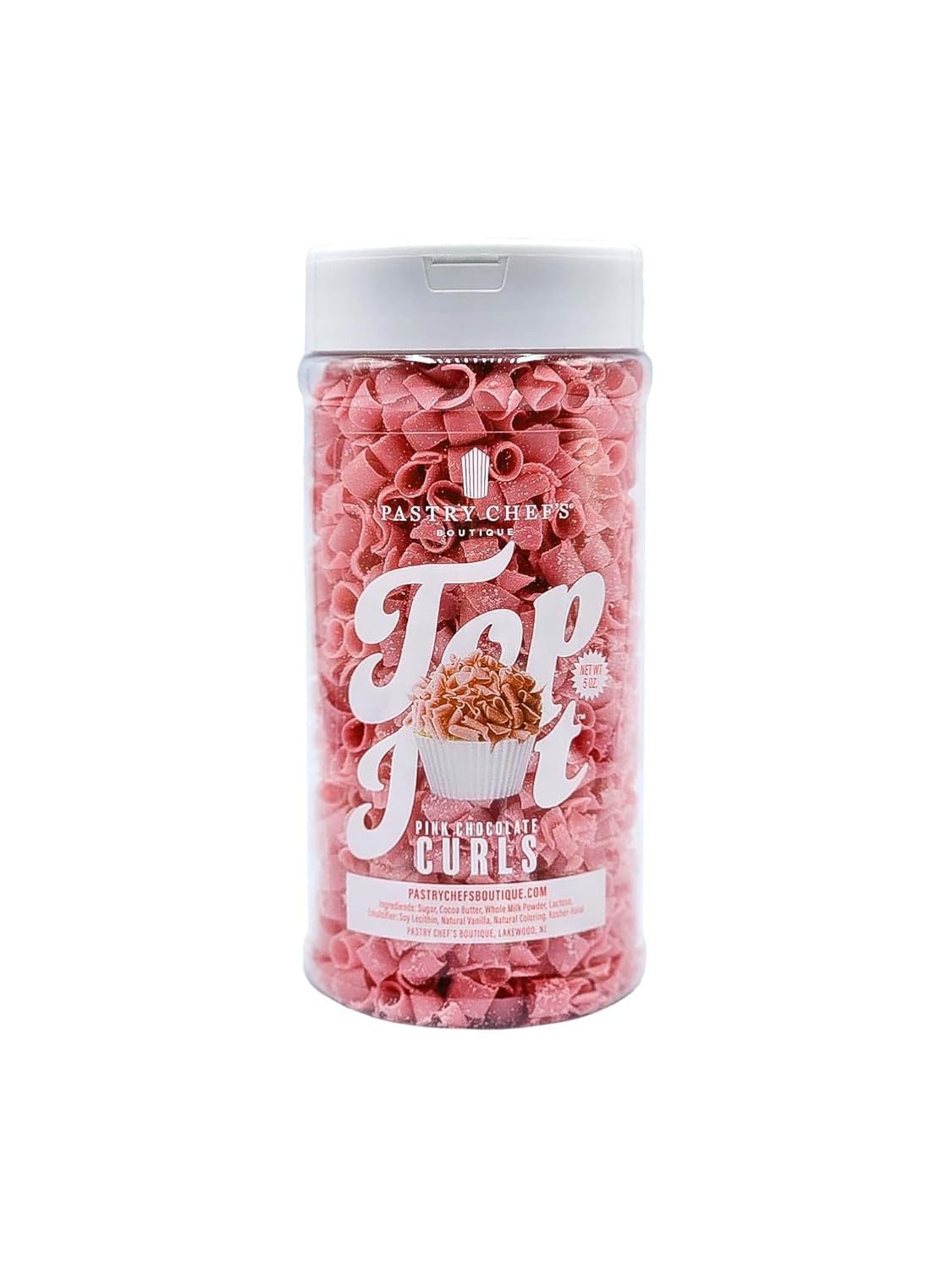 Pastry Chef's Boutique PCBBC-PC Belgian Chocolate Curls Topping Dec...