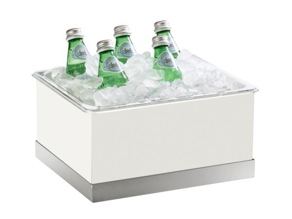 Cal-Mil 3005-10-55 Cal-Mil Luxe Ice Housing With Clear Pan 10" x 12"