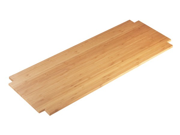Cal-Mil 1435-1232-60 Cal-Mil Bamboo 12" x 32" Rectangular Riser Dis...