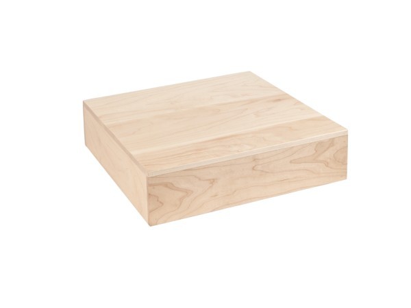 Cal-Mil 432-3-71 Cal-Mil Blonde 12" x 3" Square Riser Display