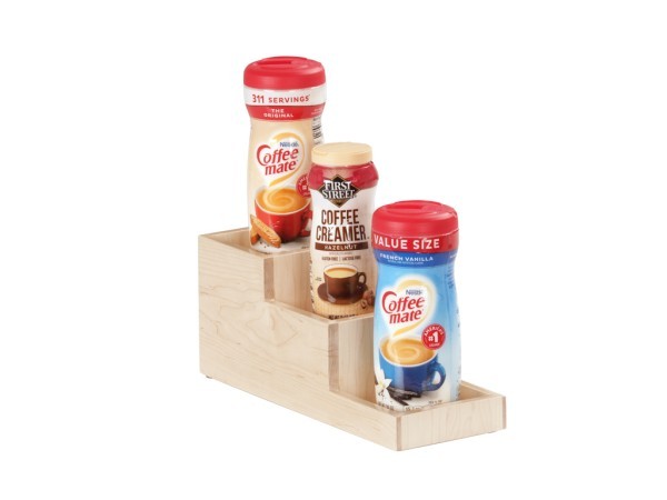 Cal-Mil 3665-71 Cal-Mil Blonde 3 Step Bottle Riser Display