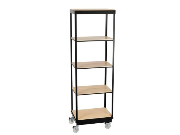 Cal-Mil 22343-5-71 Cal-Mil Blonde 5 Tier Merchandising Cart