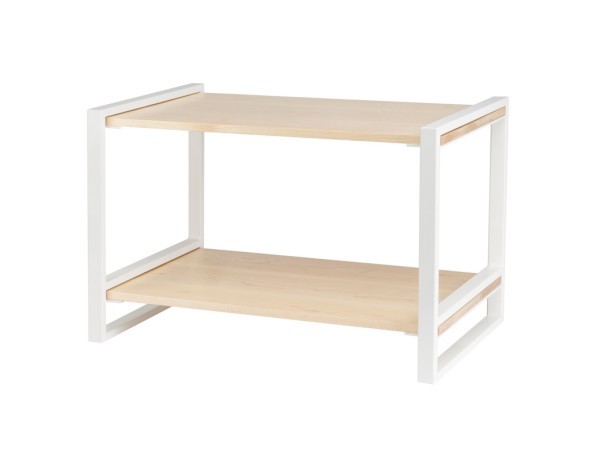 Cal-Mil 22356-2-15 Cal-Mil Blonde 2 Tier Merchandiserandiser