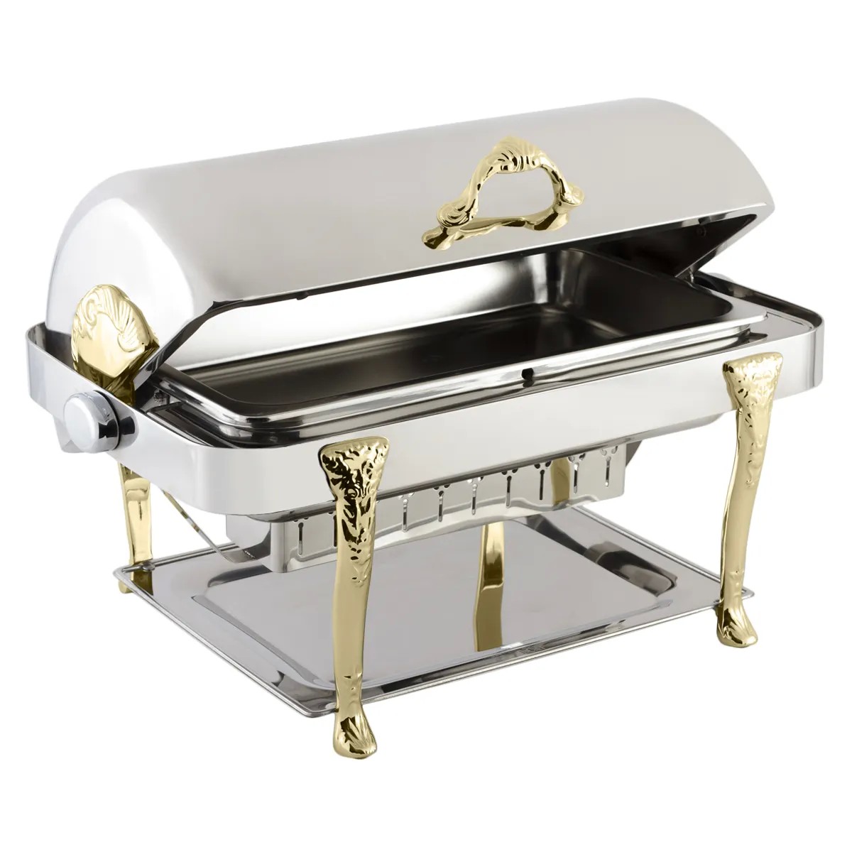 Bon Chef 17040 Bon Chef Elite Chafer Rectangular - 2 Gallon - Stain...