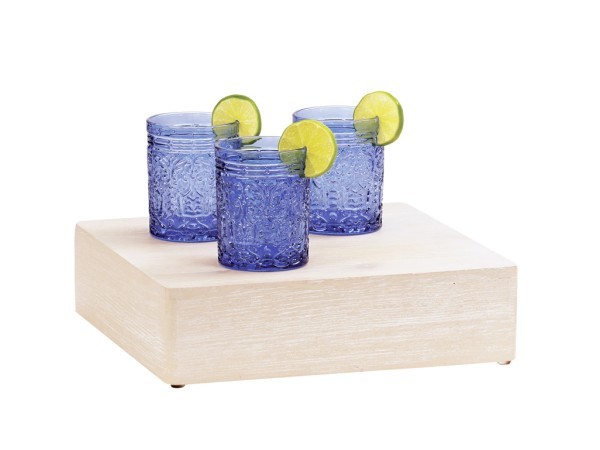 Cal-Mil 22420-3-113 Cal-Mil Newport Square Riser Display - 12" x 12...