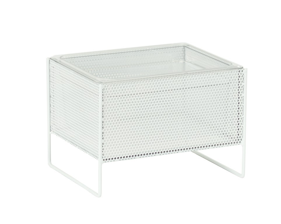 Cal-Mil 22907-10-15 Cal-Mil Juno 10 x 12 Ice Box - White