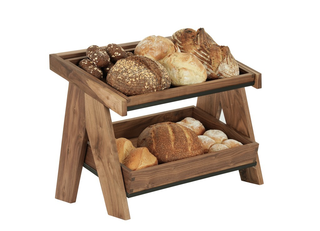 Cal-Mil 23138-2-78 Cal-Mil Sydney 12 x 20 - 2 Tier Merchandiser - W...