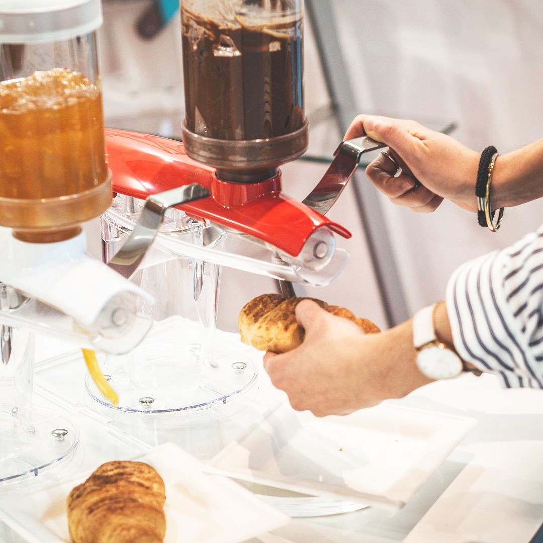 PCB003 B2 Stainless Steel Base Jam or Custard Dispenser - Classic I...