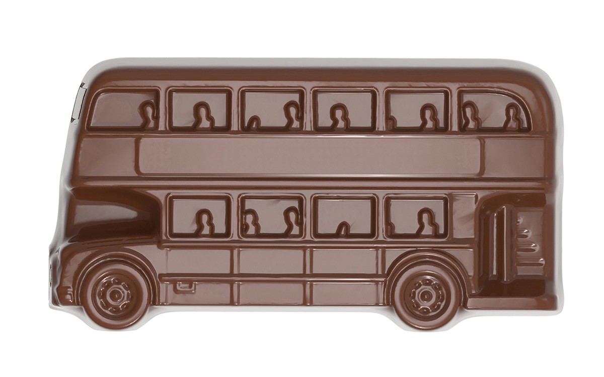 Chocolate World CW2434 Polycarbonate Frog Chocolate Mold - 66mm x 4...