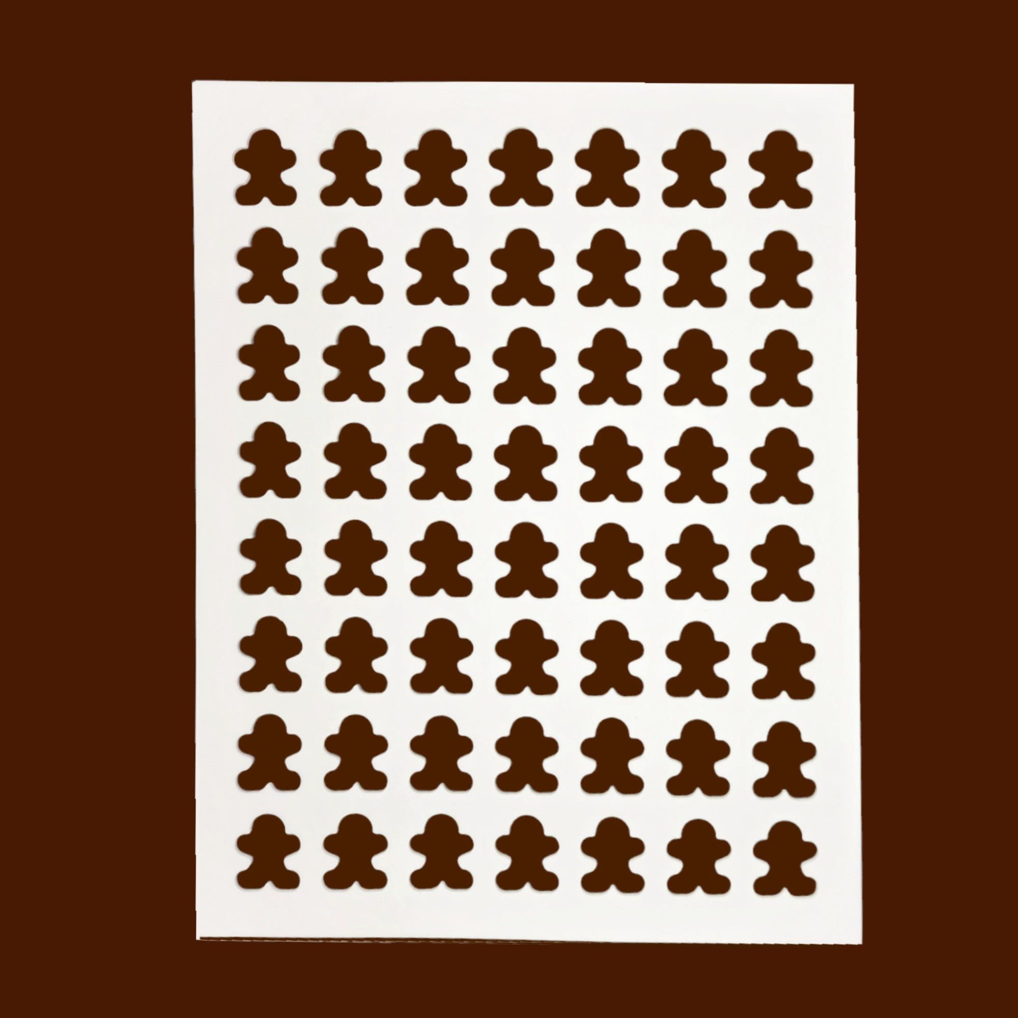 Pastry Chef's Boutique S0413 Gingerbread Man Decoration Silicone St...