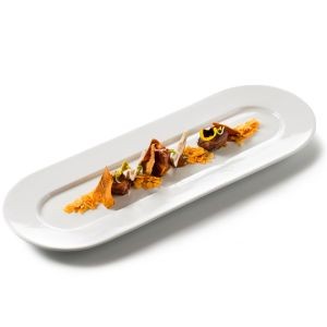 Pordamsa V1400-0439 Pordamsa Summum Oval 5 Appet. Tray 39 x 15 cm