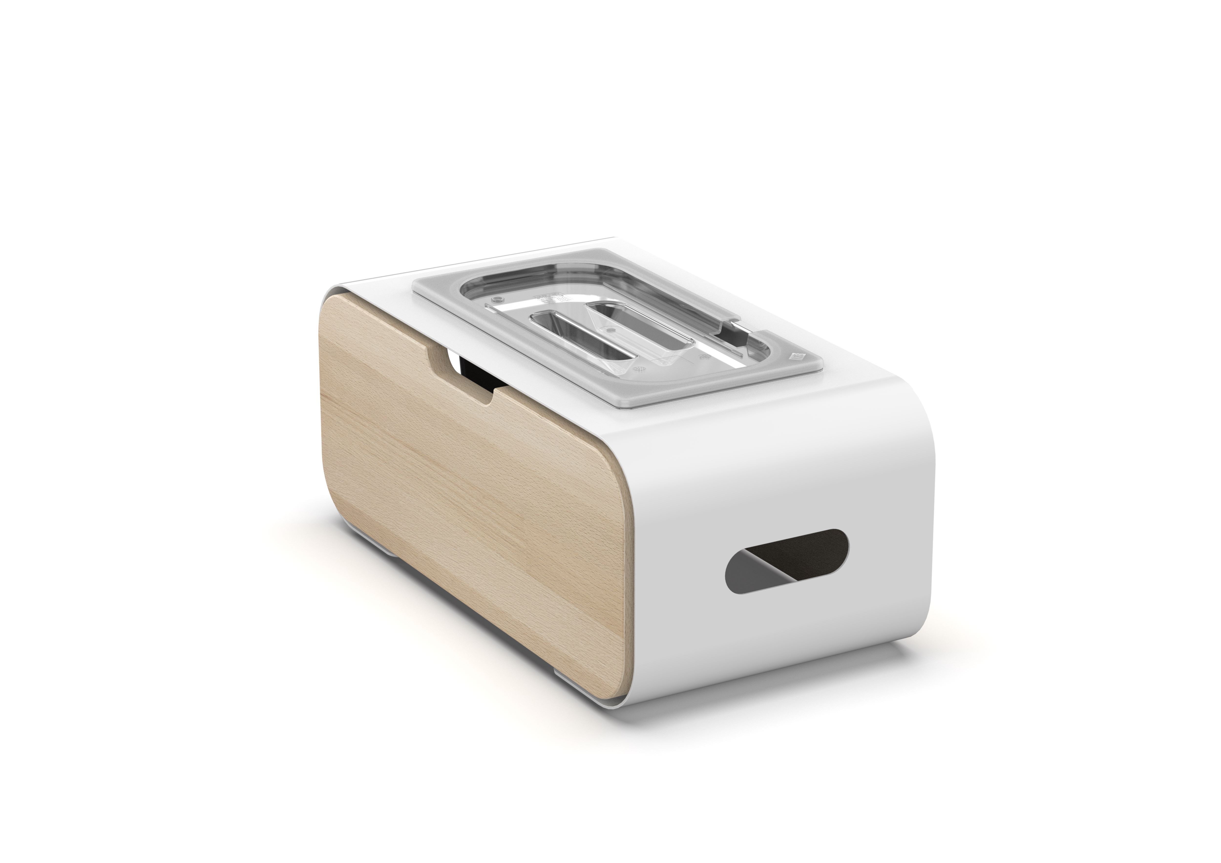 Moa Design MOABF3.BIA-03 Moa Module M.15 White Modular Riser with G...