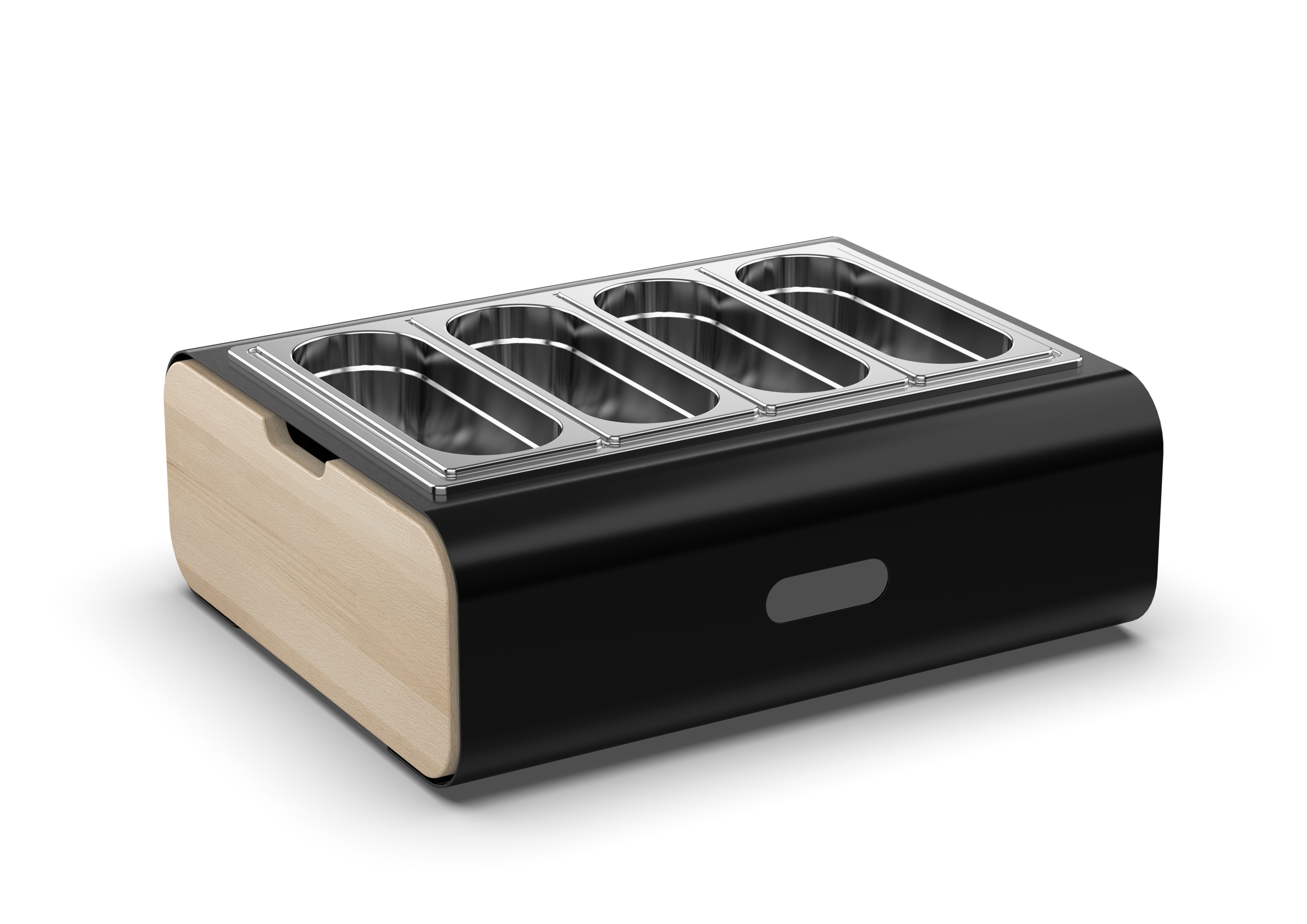 Moa Design MOABF1.NER-08 Moa Module M.07 Black Countertop Modular R...