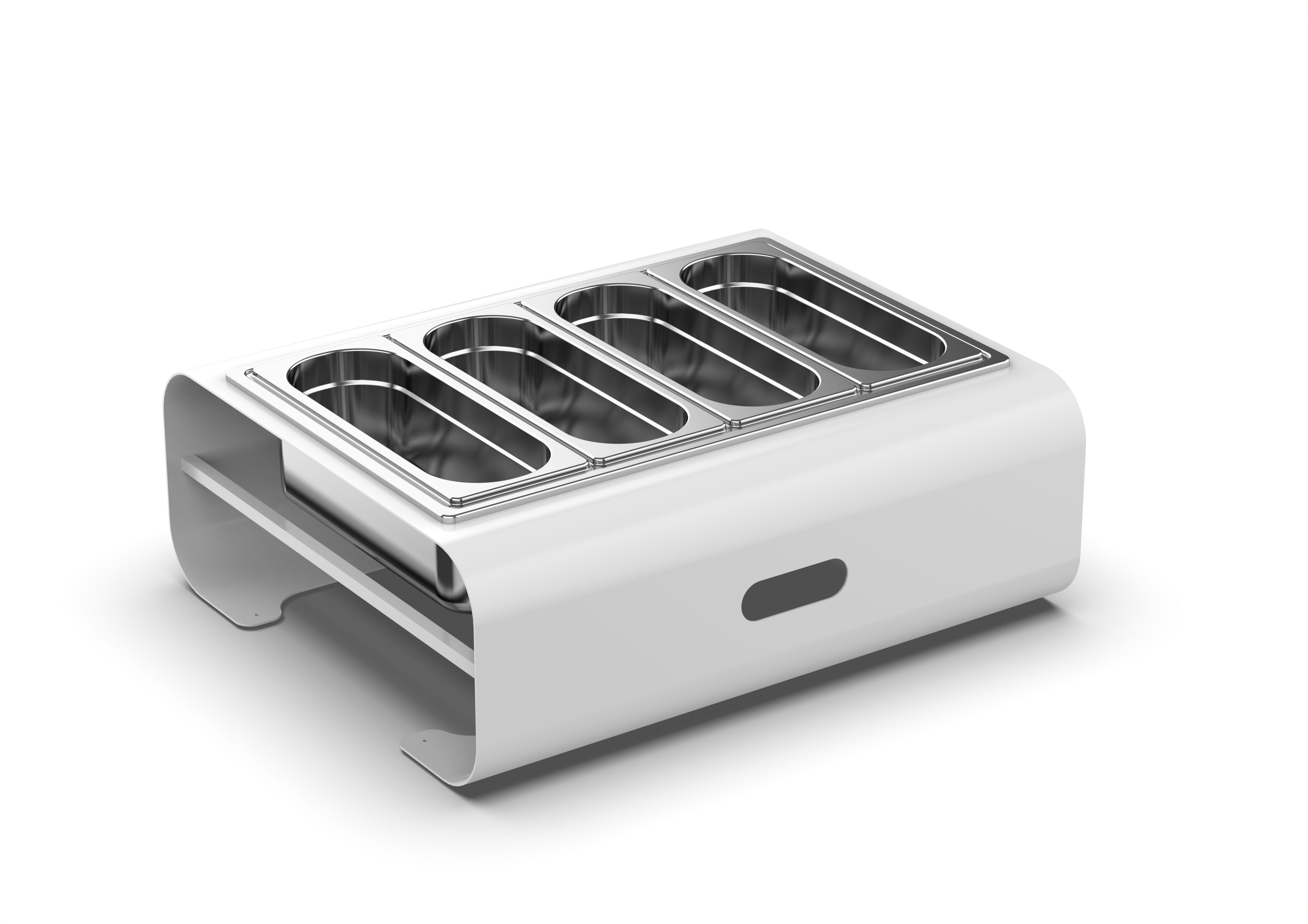 Moa Design MOABF1.BIA-08 Moa Module M.07 White Countertop Modular R...