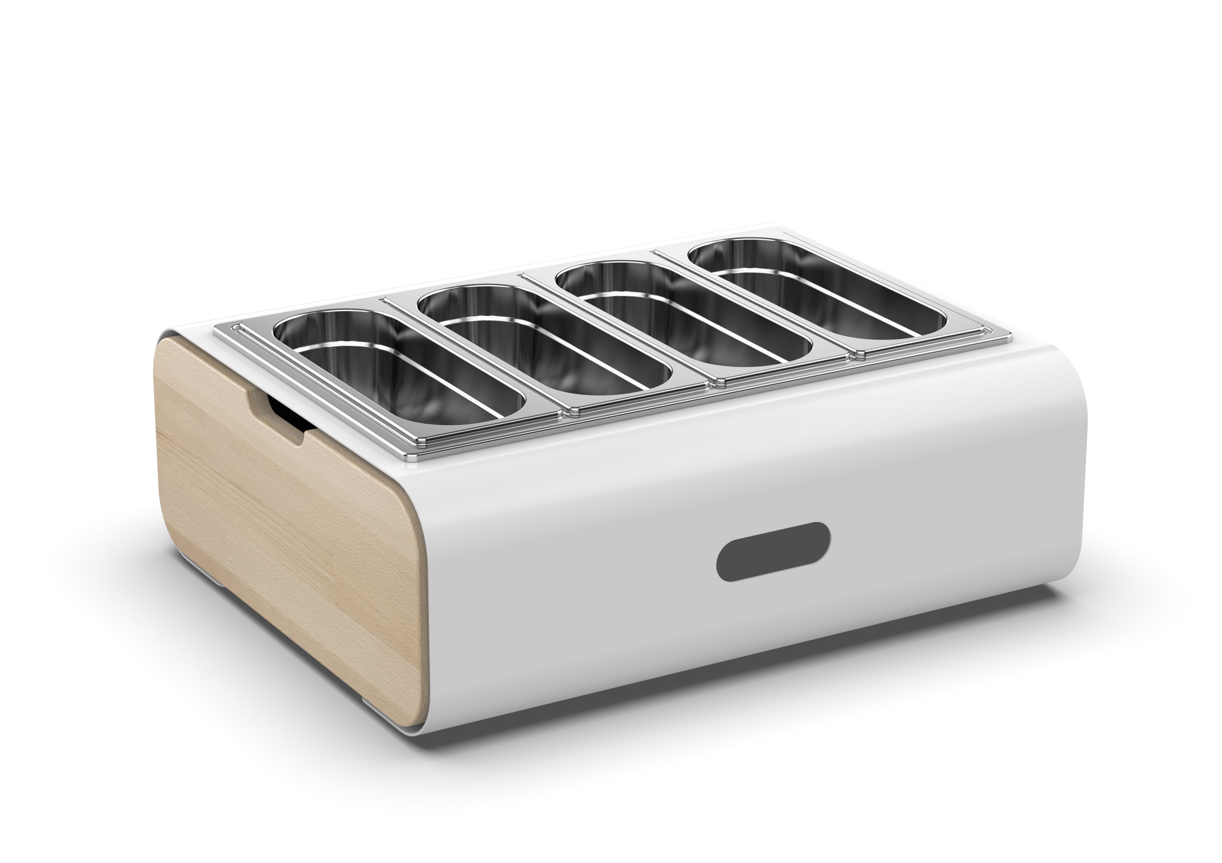 Moa Design MOABF1.BIA-08 Moa Module M.07 White Countertop Modular R...