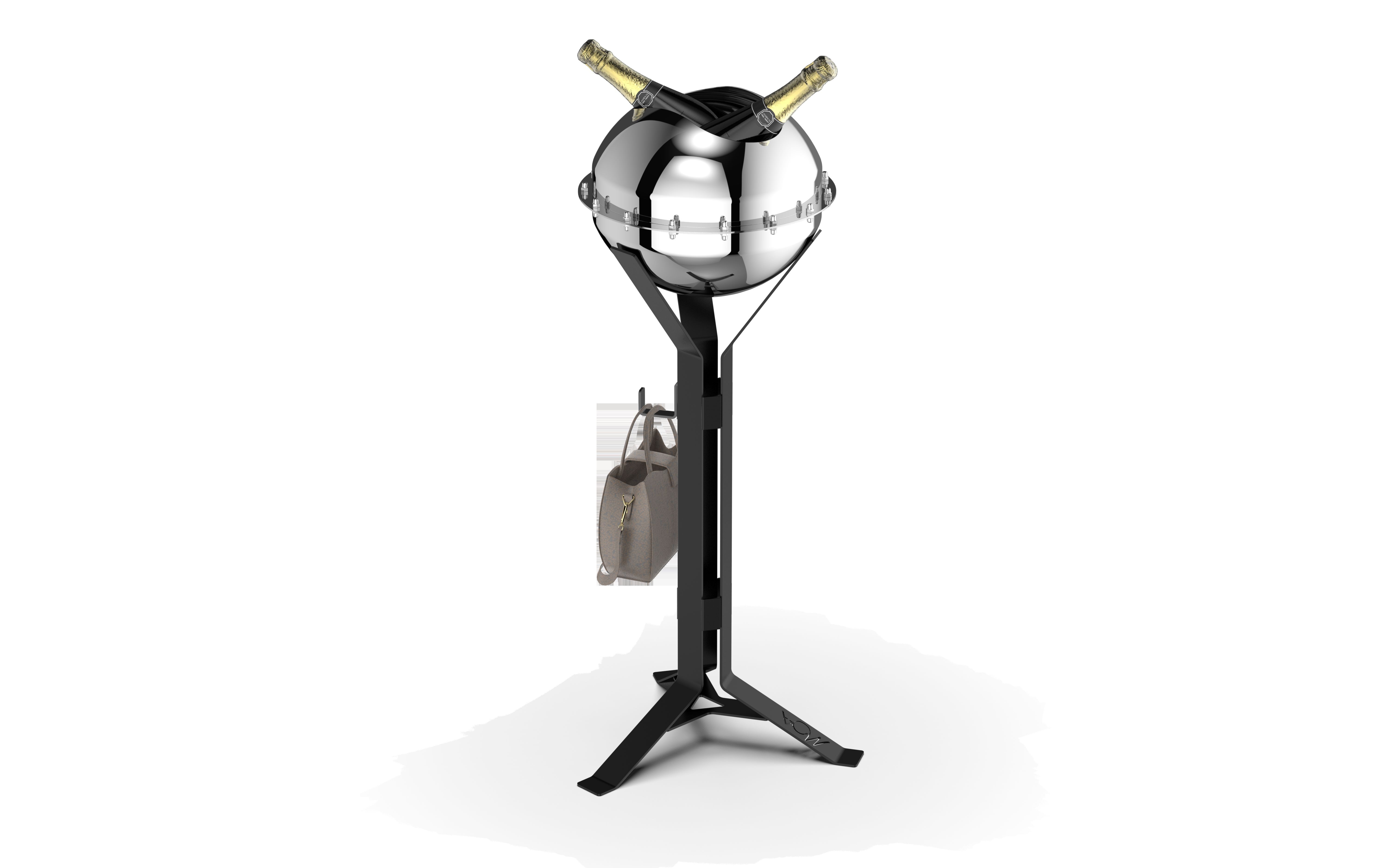 Moa Design MOASP.NER-05 Moa Space 20 Black Column with Champagne Co...