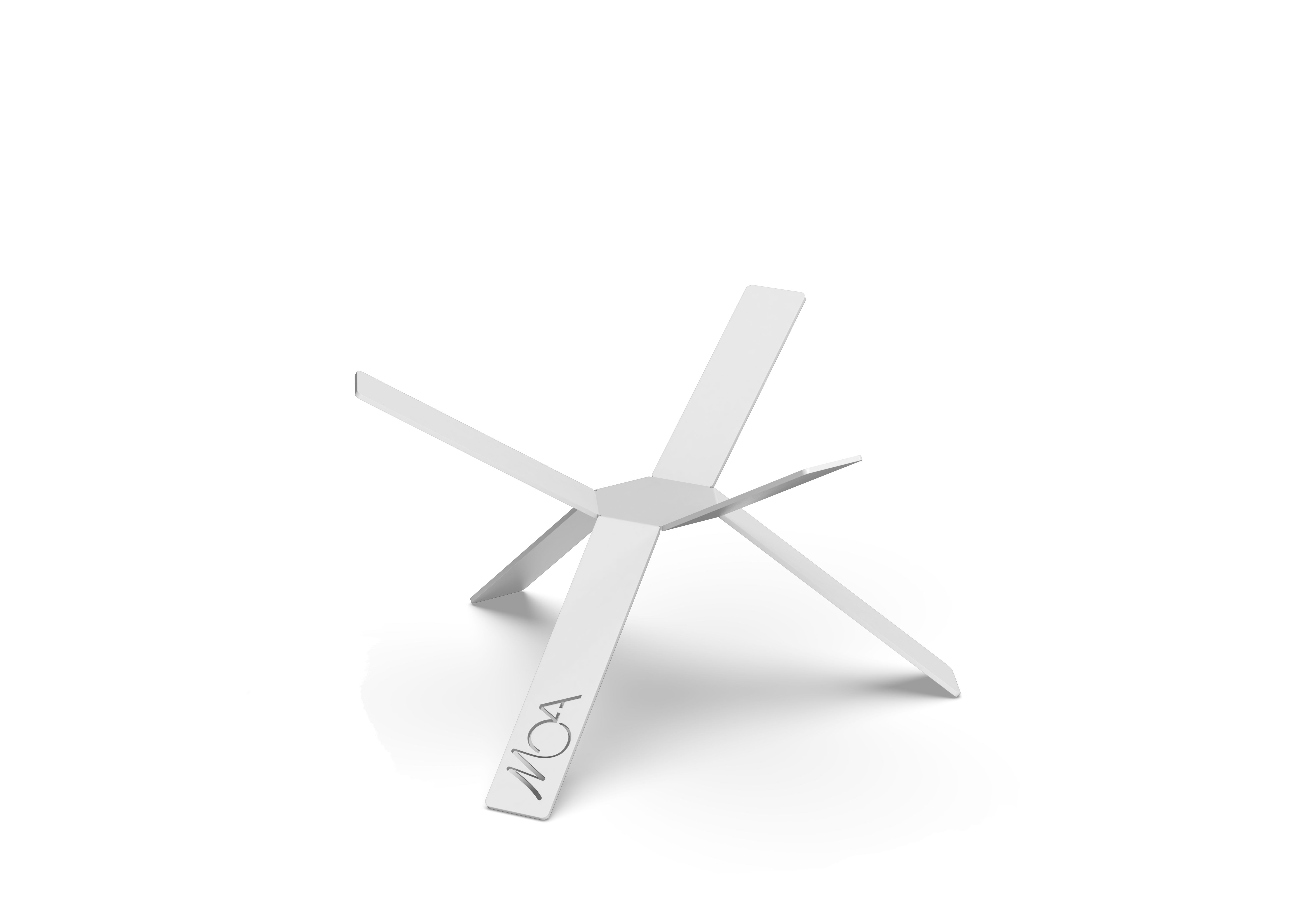 Moa Design LVRSU40.BIA Moa Supporto Vertigo Modern Stainless Steel ...