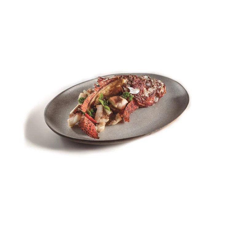 Pordamsa G0100-0639 Pordamsa Granit Oval Plate 39 x 29 cm