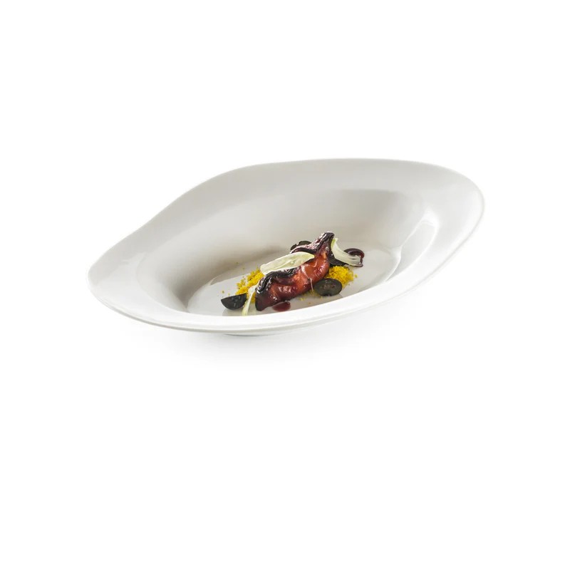 Pordamsa V0333-0125 Pordamsa Wave Oval Deep Plate 26 cm